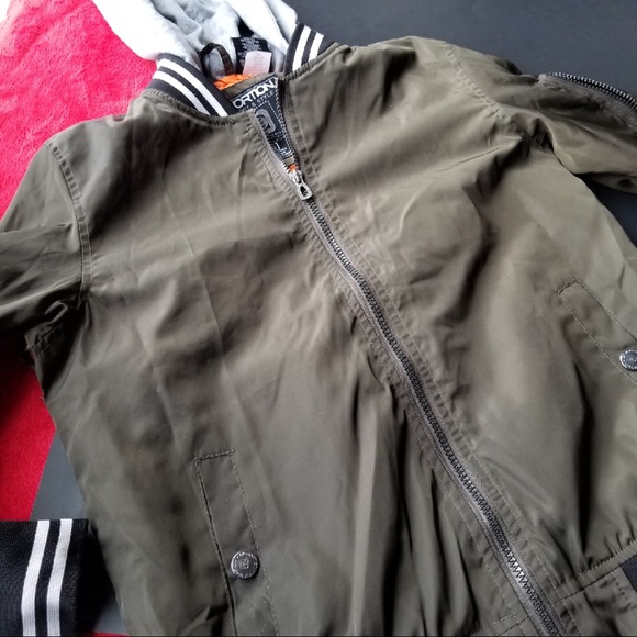 Distortion | Jackets & Coats | Distortion Hooded Jacket Green Size M ...